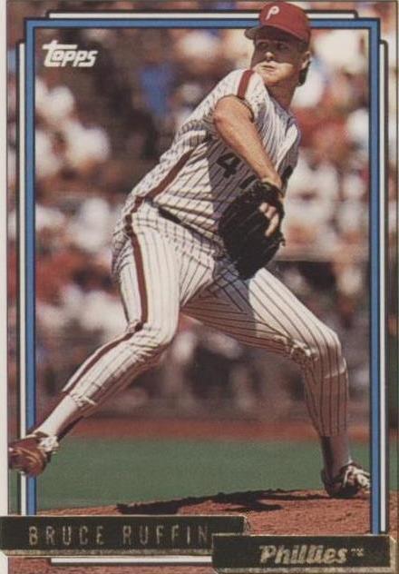1992 Topps - Bruce Ruffin #307 Gold for sale online | eBay