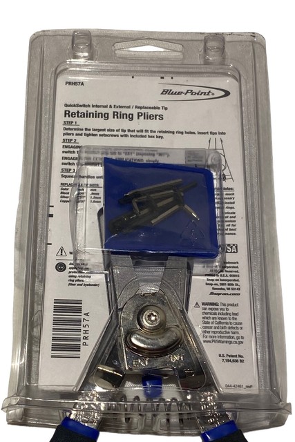 Blue Point Convertible Retaining Snap Ring Pliers PRH57A for sale ...