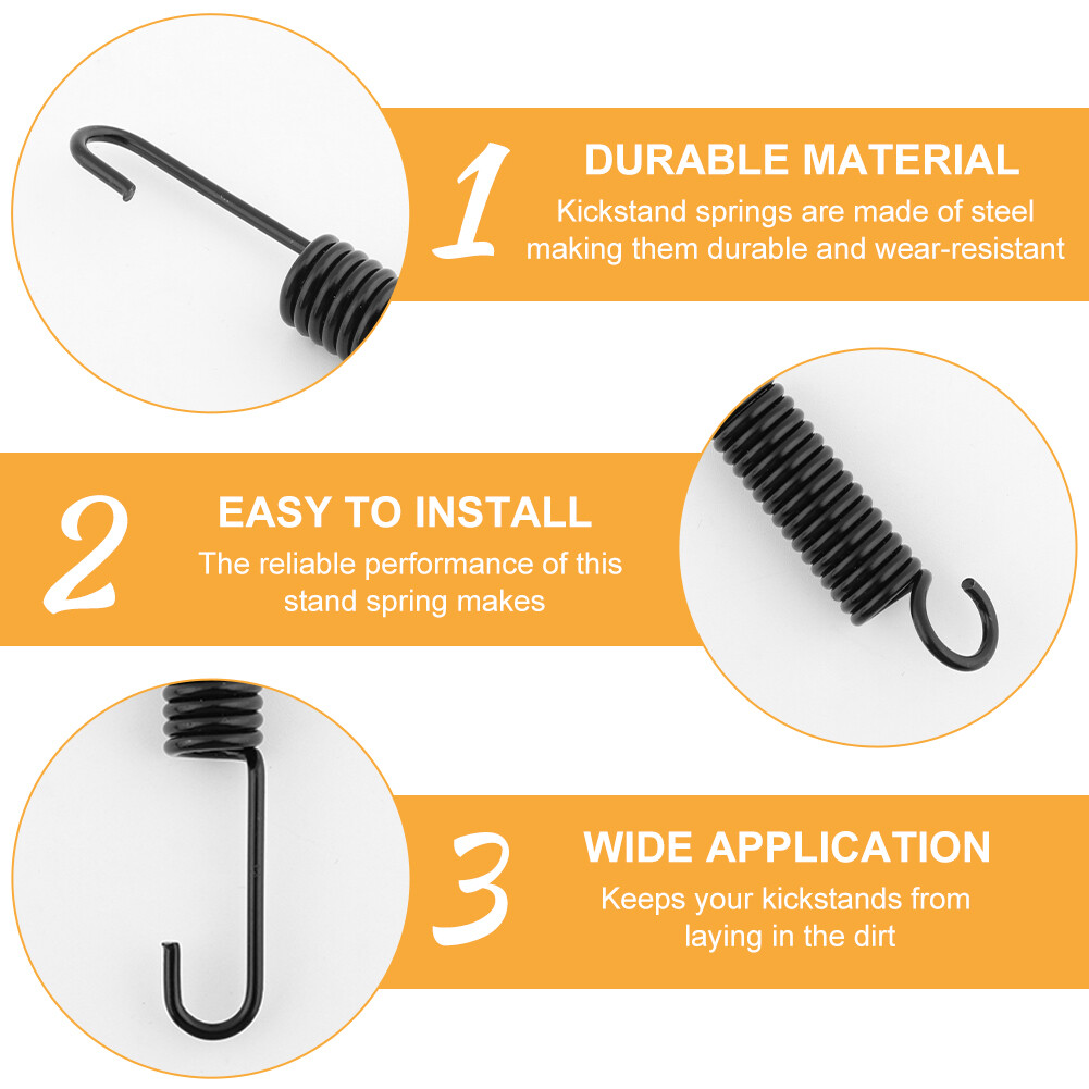 2pcs 10cm Cycling Kickstand Spring Scooter Side Stand Mini Bikes Strong ...
