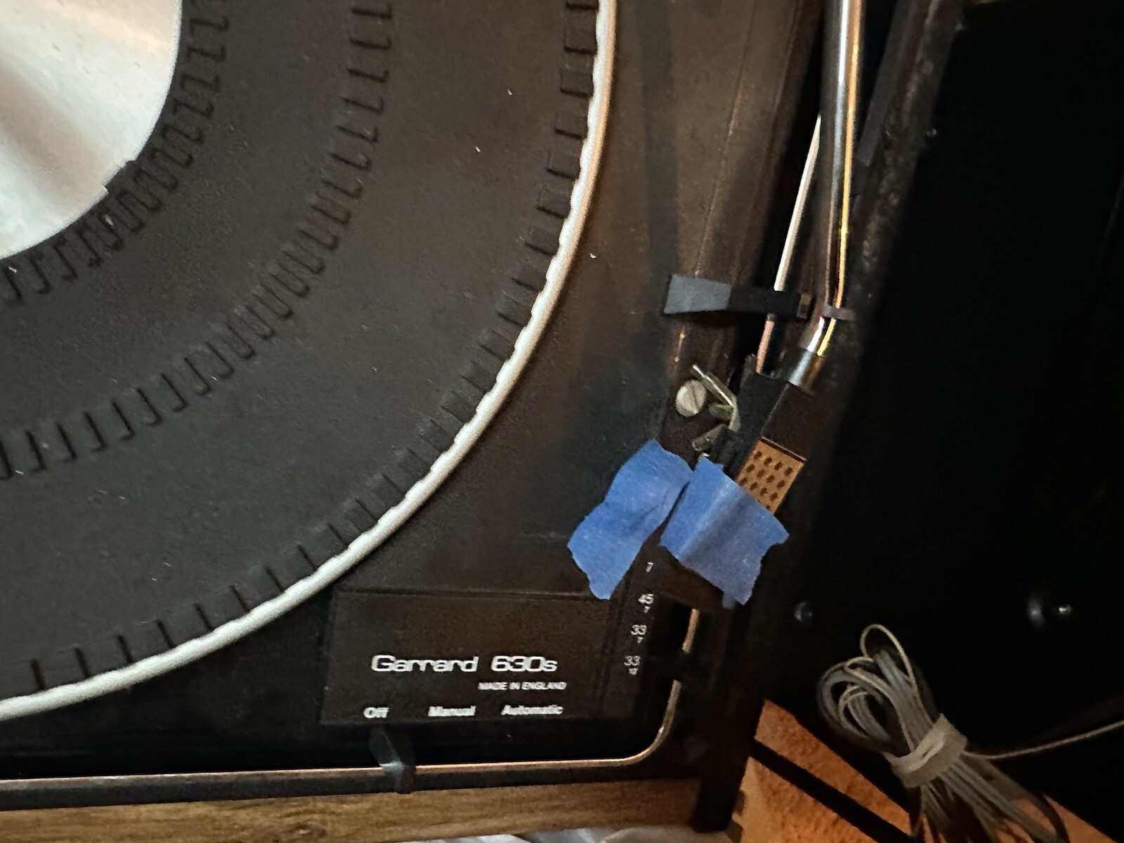 Marantz 6100 Turntable, Garrard 630s 990b Zero 100, Kenwood KD-1033 ...