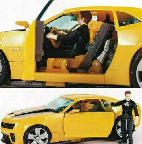 TRANSFORMERS ROTF BUMBLEBEE HUMAN ALLIANCE ROBOT CAR SAM WITWICKY ...