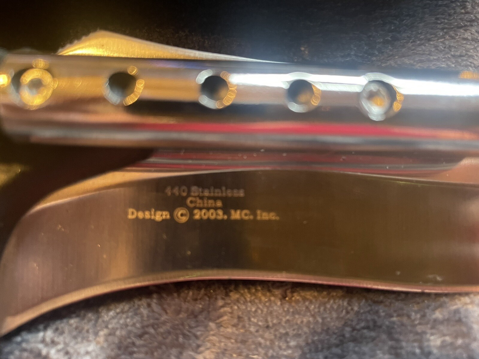 Parabellum knife-440-Stainless-Design by Tom Anderson | eBay