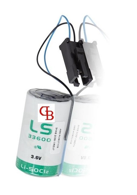 Abb Robotics 3HAB2038-1/REV7 S3 S4 & S4C Robot Backup Battery 3.6V ...