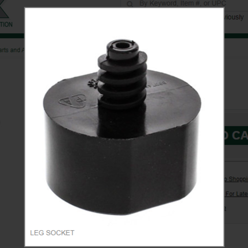 LEG SOCKET # 1011411-66 | eBay