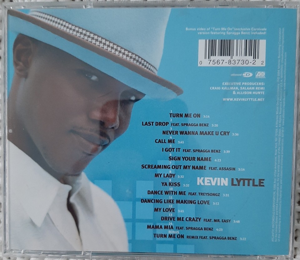 Kevin Lyttle by Kevin Lyttle (CD, Jul-2004, Atlantic (Label ...