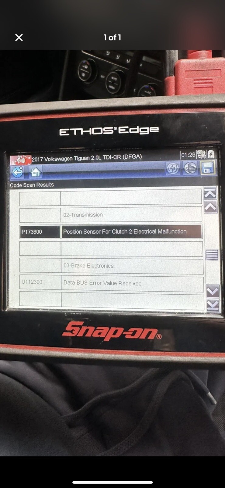 P173500 & P173600 position Sensor For Clutch 1 & 2 Electric Fault ...