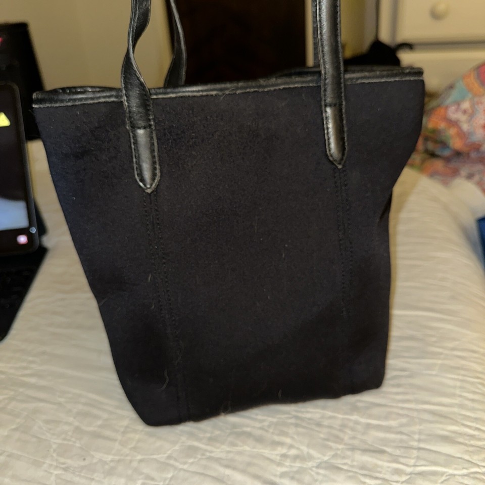 Coach Vintage Tote Handbag Black Neoprene Tote/Shoulder Bag #6201 (Q1 ...