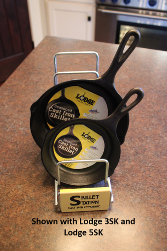 Griswold Wagner Lodge Cast Iron Skillet Pan Display Rack Holder | eBay