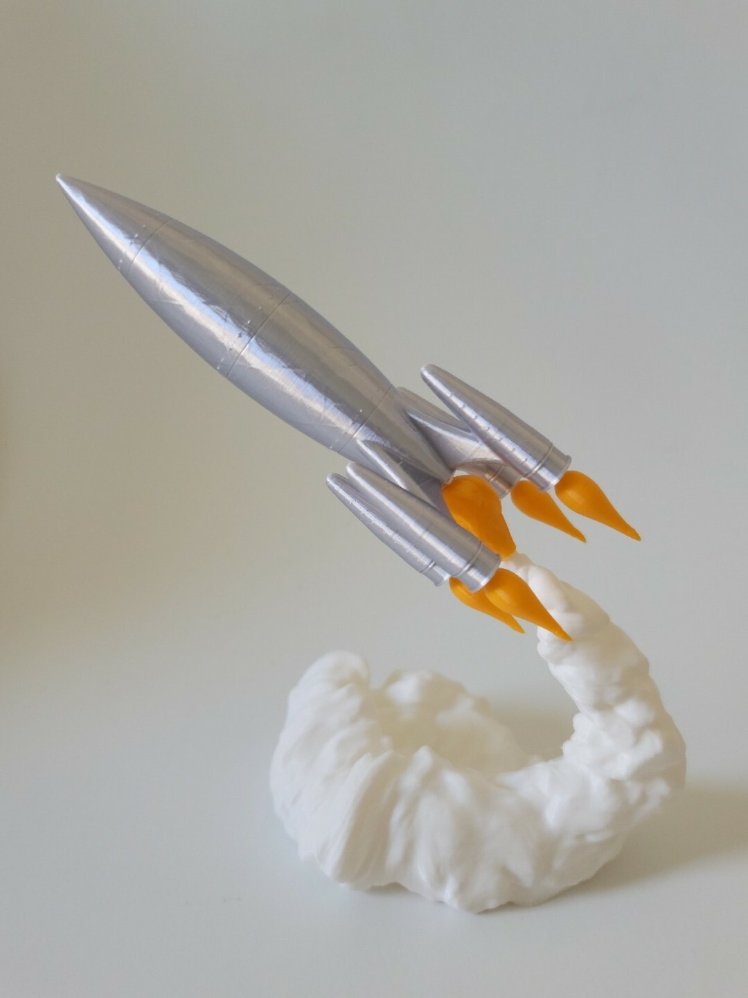 3D Printed Rocket Model,Scifi Space Rocket,Aerospace & Science Decor ...