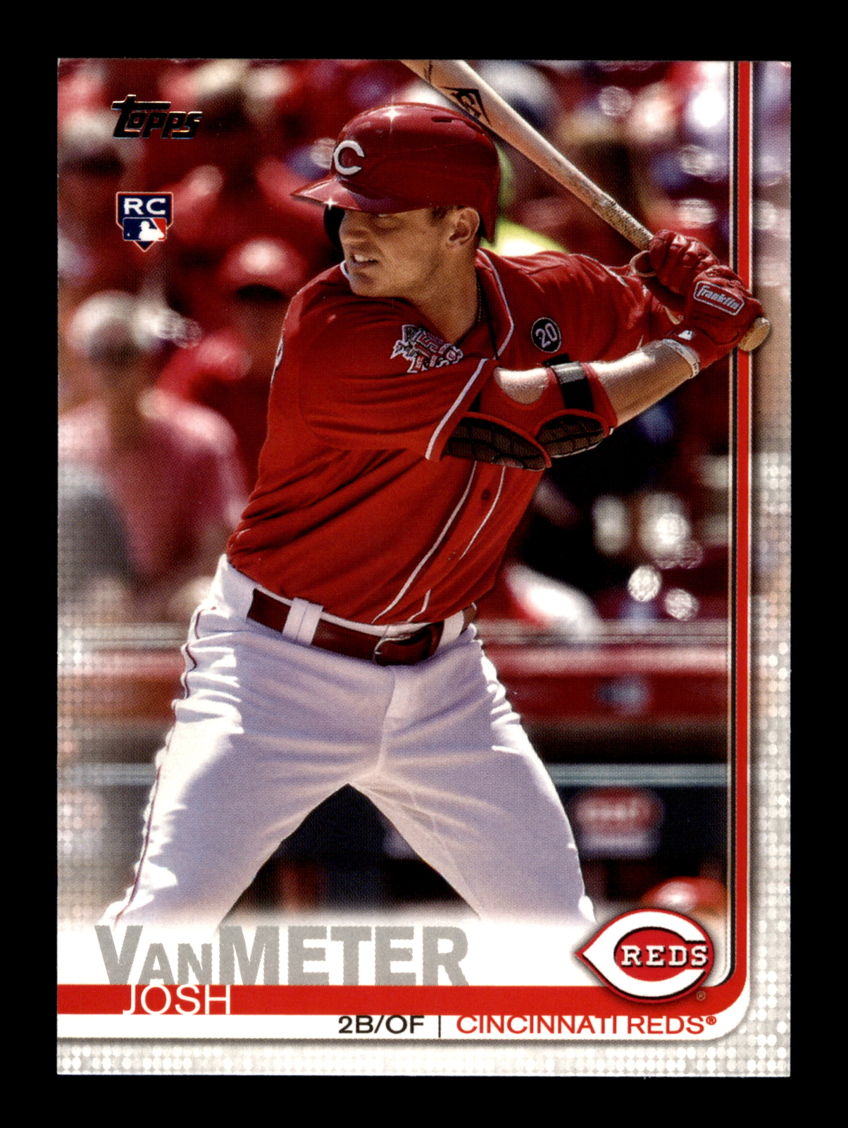 2019 Topps Update #US180 Josh VanMeter RC Cincinnati Reds | eBay