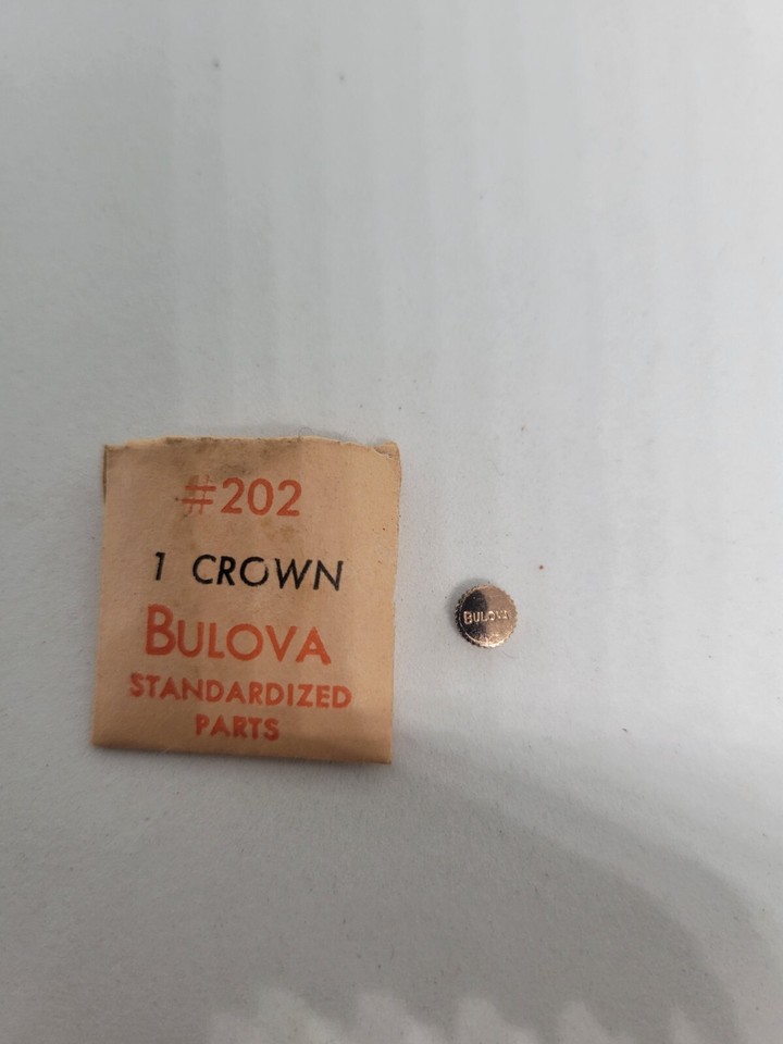 NOS Bulova Watch Stems Parts and Crowns Multiple Available One per ...