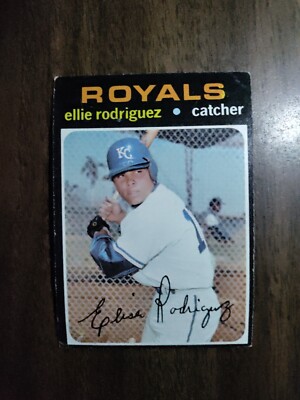 1971 Topps Baseball Card #344 Ellie Rodriguez - VG- | eBay