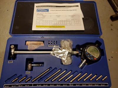 Fowler 54-646-401-0 Xtender-E Electronic Bore Gage Set, 1.4-6"/35-150mm ...