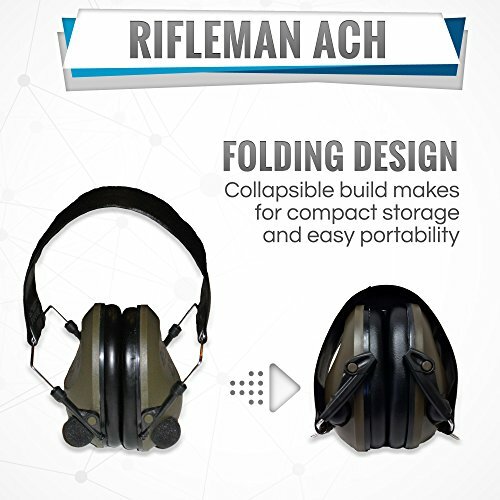 Pro Ears Rifleman ACH Ear Muff Hearing Protectors 21db NRR OD Green Rf ...