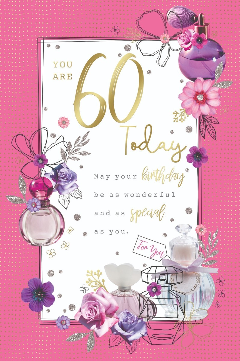 60th Birthday Cards For Women