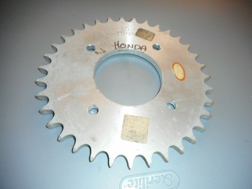 NOS Honda CB350 CL350 Twin Aluminum Rear Sprocket 35 Teeth H22 | eBay