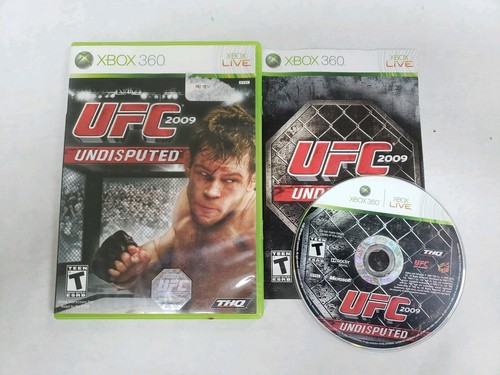 UFC 2009 UNDISPUTED XBOX 360 IN BOX VERY GOOD DISC 752919550489| eBay