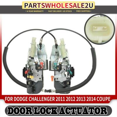 Front Left & Right Door Lock Actuators for Dodge Challenger 2011 2012 ...