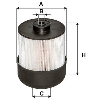 Filtre carburant WIX 1640300QAC|164038815R|164004976R|164039594R| | eBay