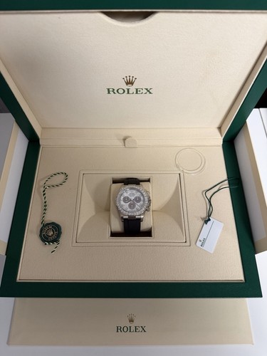Rolex Daytona Oysterflex White Gold Mother Of Pearl 126589RBR Stickered ...