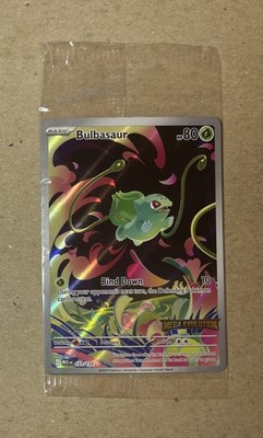 2025 Pokemon Mega Evolution Bulbasaur Promo Card 133/132 Sealed | eBay