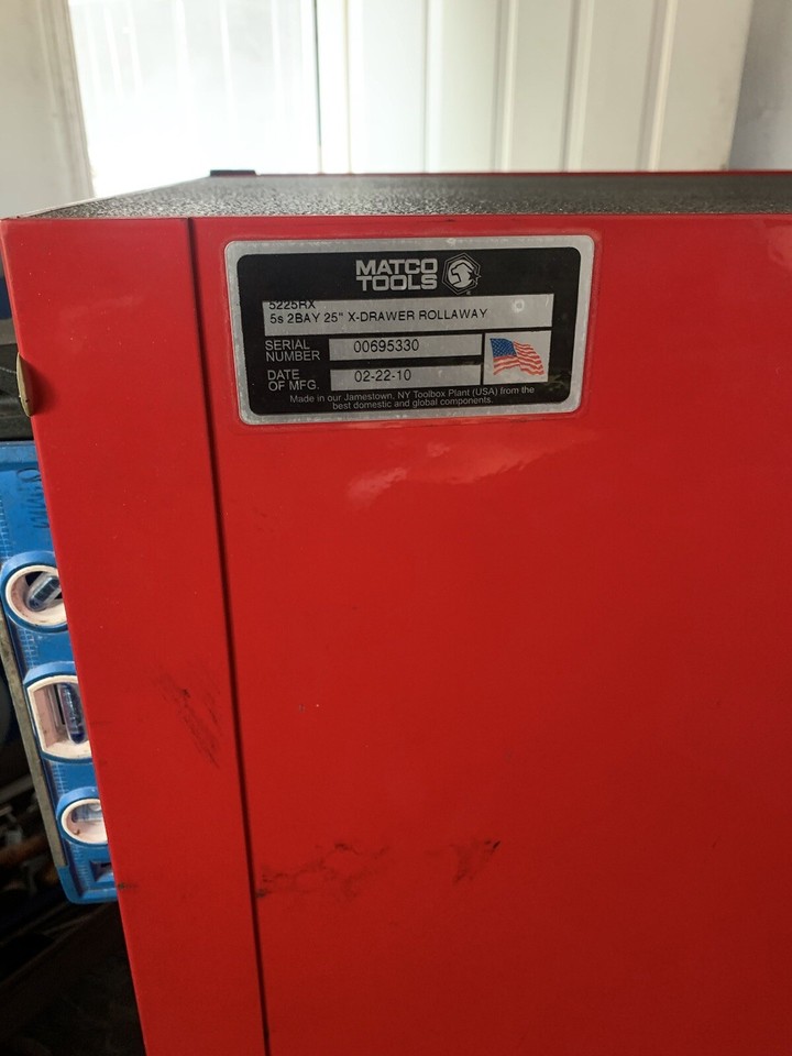 Matco toolbox 5s toolbox drawer Red | eBay