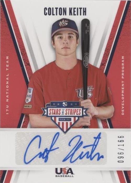 2019 Panini USA Baseball Stars & Stripes - 17u National Team Signatures ...