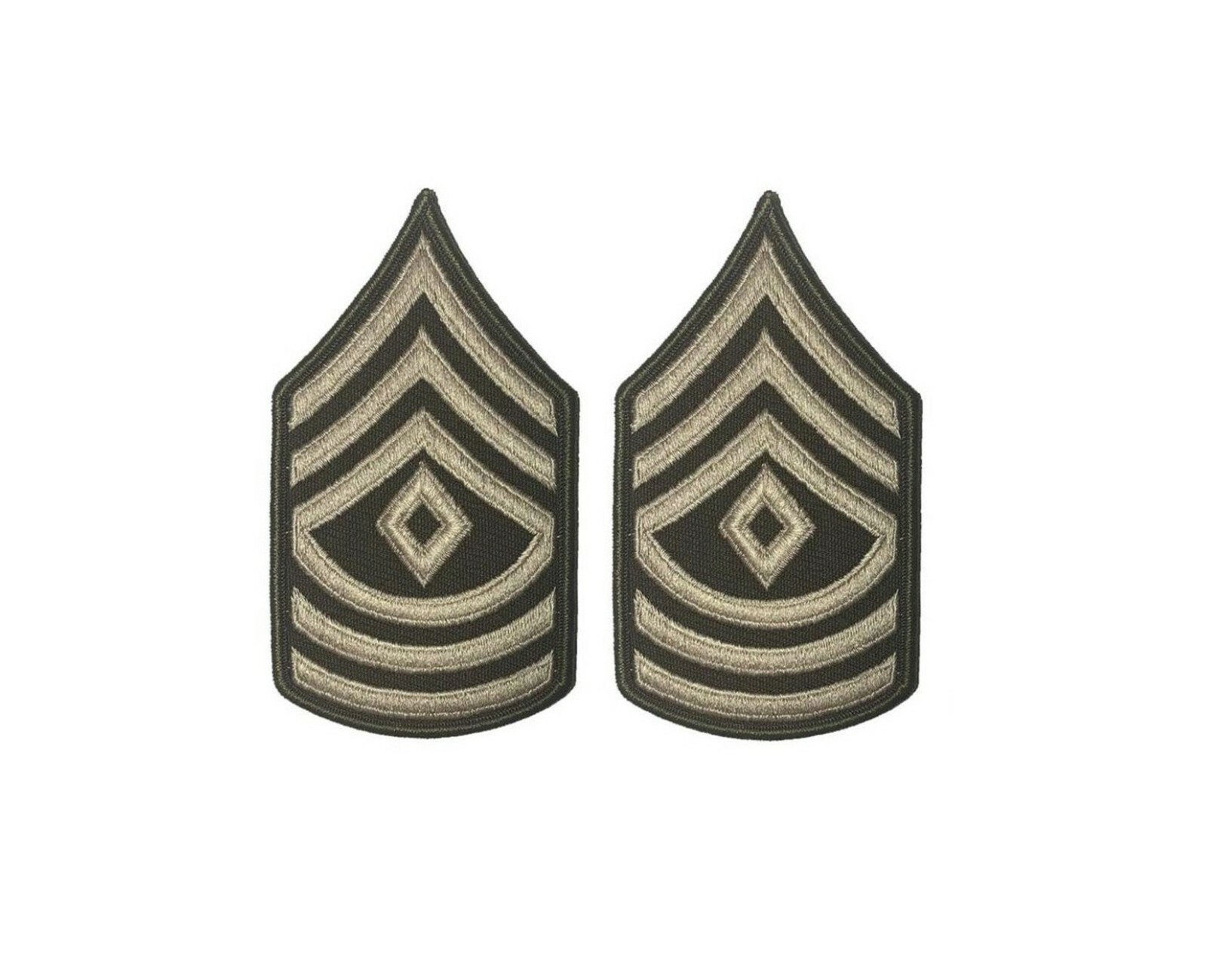 AGSU U.S. Army E8 First Sergeant Chevron Sew On Rank Female (pair) | eBay