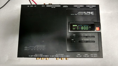 Rare Alpine Car Audio 3681 Digital Time Frequency Processor | eBay