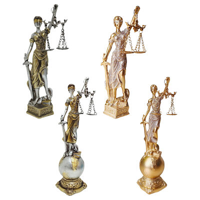 Lady of Justice Statue Blind Goddess Justice Sculpture Roman Angel ...