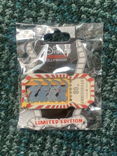 DISNEY PIN DUMBO CIRCUS TICKET 80th ANNIVERSARY DISNEY STORE SODA ...