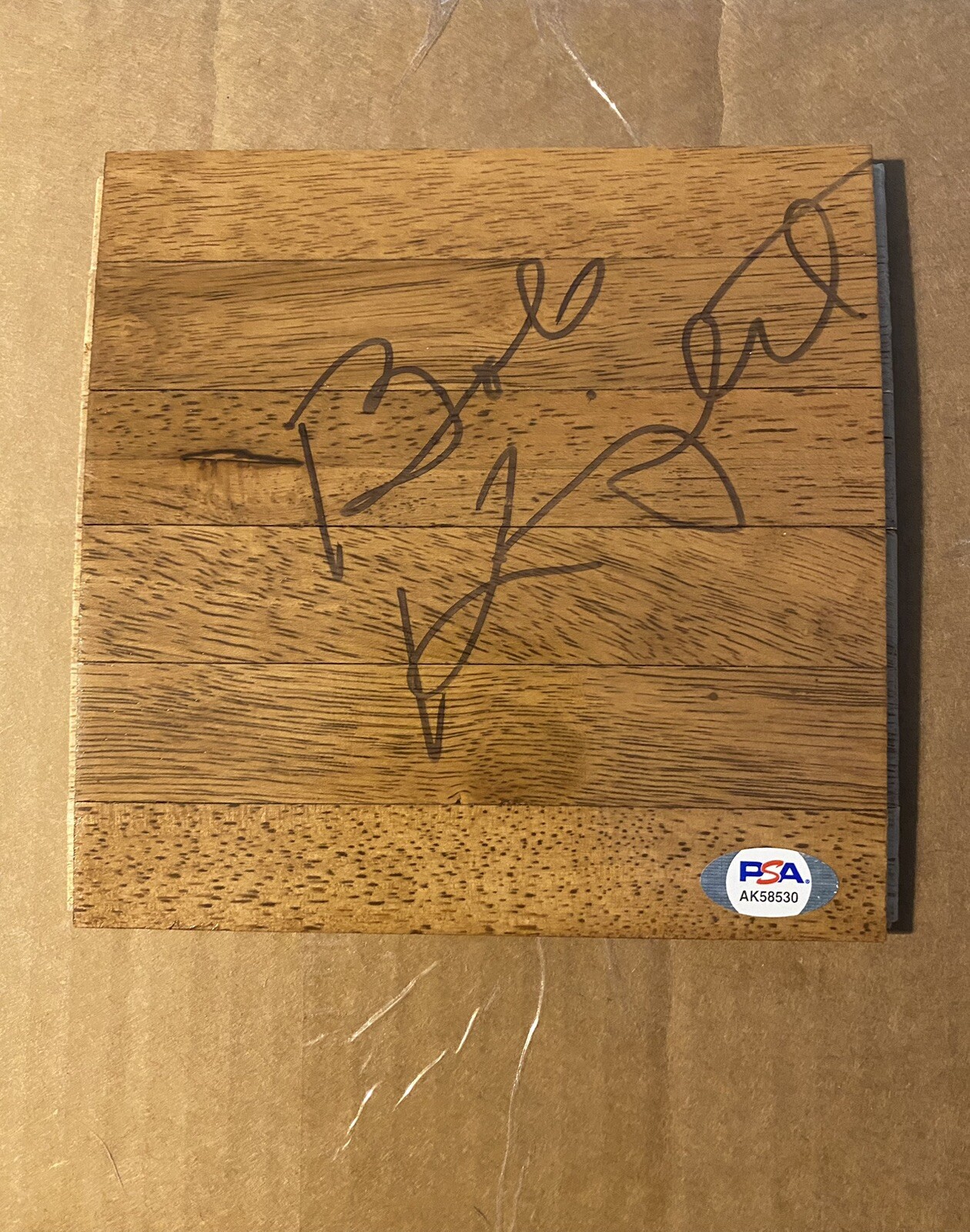 Bobby Knight Signed Texas Tech Floorboard | eBay