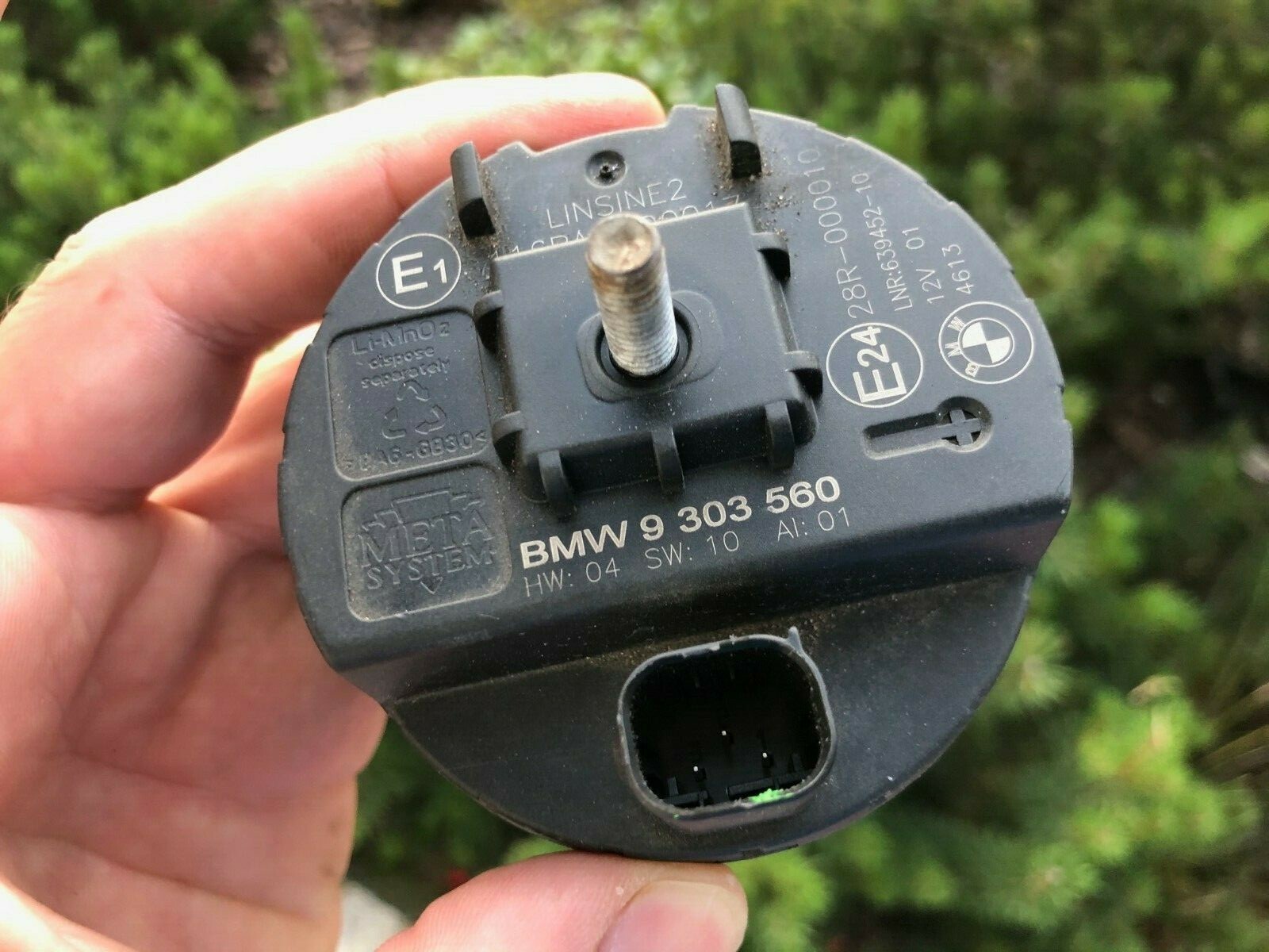BMW F01 F10 F11 F15 X5 F20 F25 X3 ANTI THEFT POWER ALARM SIREN HORN OEM ...