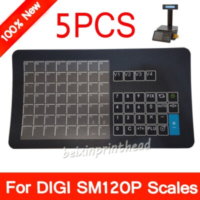 5X Keyboard Film English Version For DIGI SM120P SM-120P Balance Scale ...