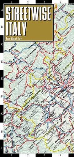 Streetwise Italy Map - Laminated Country Road Map of Italy - Folding ...