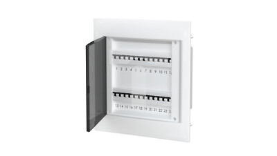 Flush-mounted modular plastic distribution board 2x12 IP40 C.13524-P ...