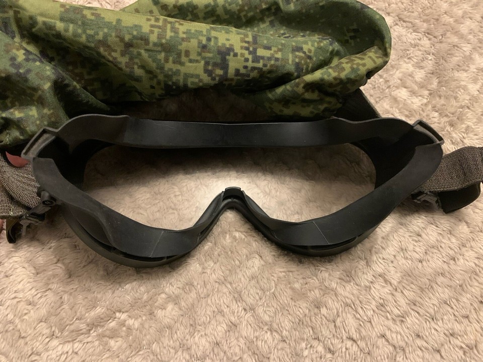 Russian Army Ratnik 6B34 Ballistic goggles / EMR cover Russo Ukraine ...