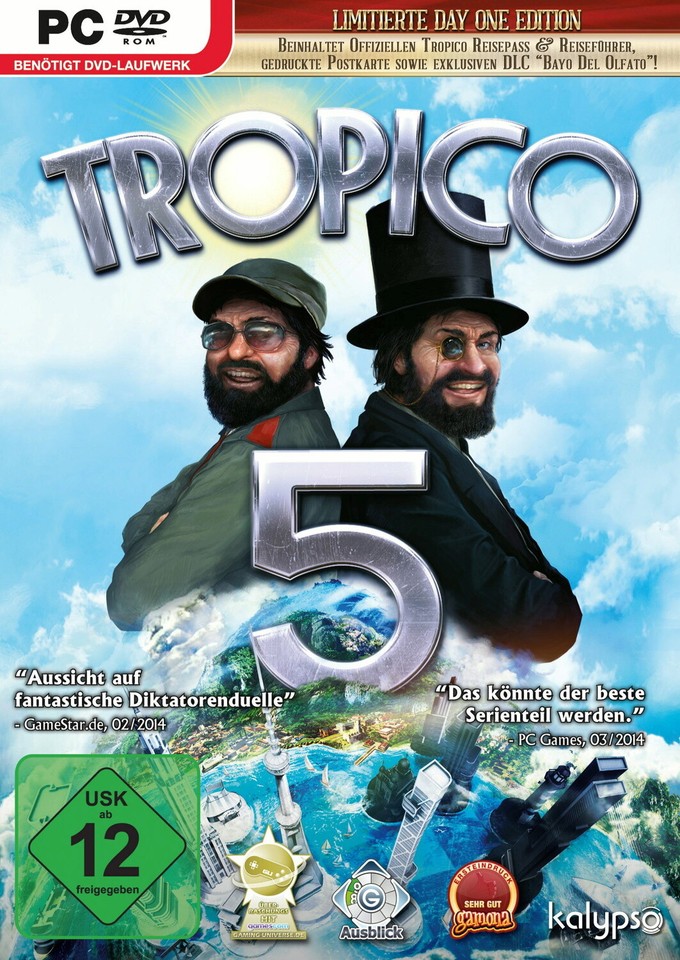 PC Game Tropico 5 Limited Day One Edition DVD New OVP | eBay
