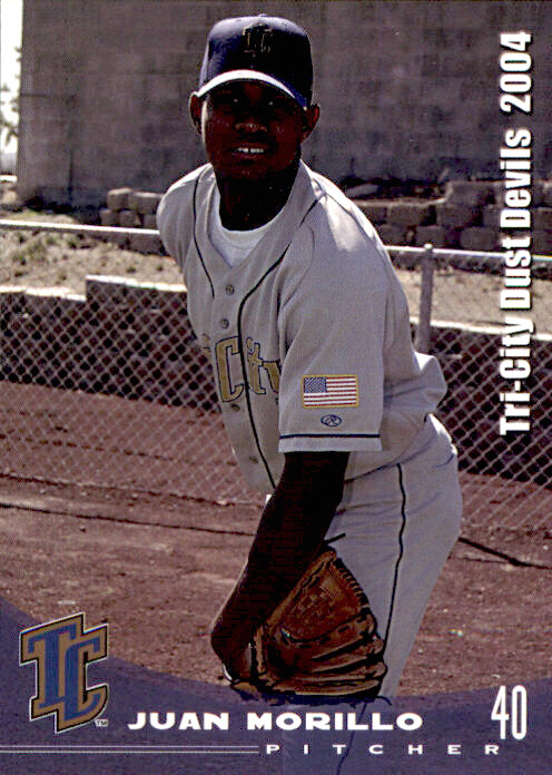 2004 Tri-City Dust Devils #14 Juan Morillo Dominican Republic DR ...