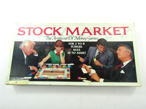 VTG Stock Market Board Game Aristocrat of Money Games Whitman 1981 ...