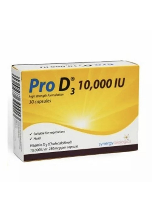 Pro D3 Vitamin D3 10000iu Capsules X 30 for sale online | eBay