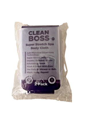 Joy Clean Boss 2 Pack Exfoliating Head To Toe Stretch Cloths - Joy ...