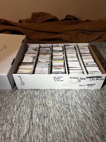 2,800+ Sports Card Lot Baseball, Soccer, Basketball, Football New And ...