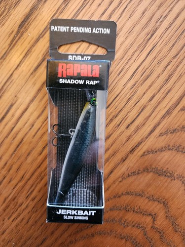 RAPALA SHADOW RAP 7 BRAND NEW IN BOX EUROPEAN COLOR SDR-7 CBN CARBON | eBay