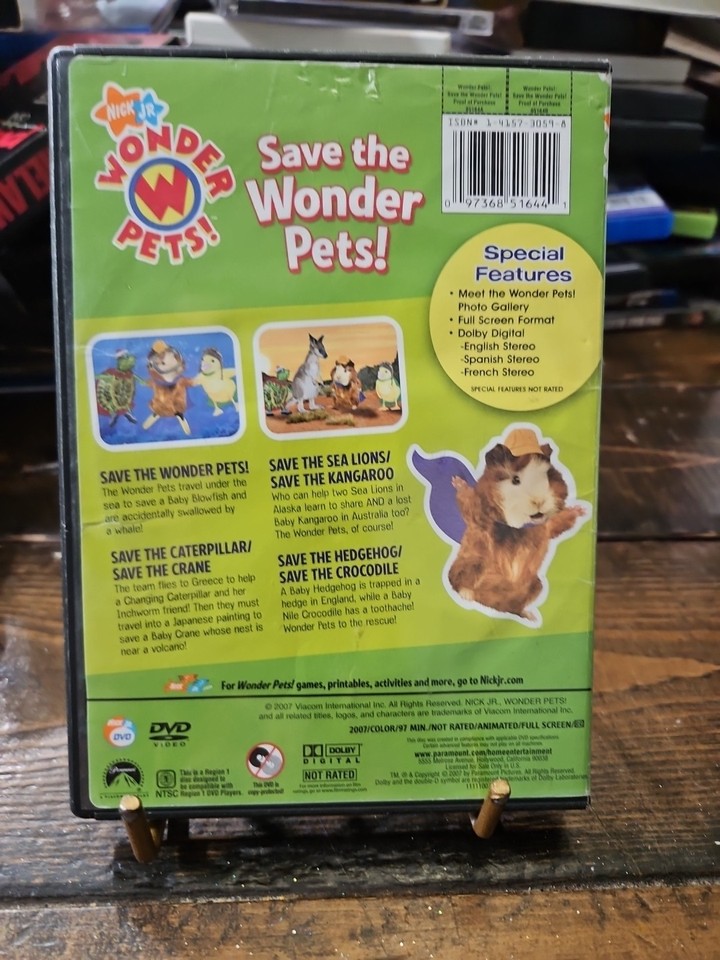 Save the Wonder Pets (DVD) 97368516441| eBay