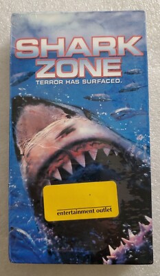 Shark Zone VHS OOP Dean Cochran, Alan Austin, Brandi Sherwood Rare ...