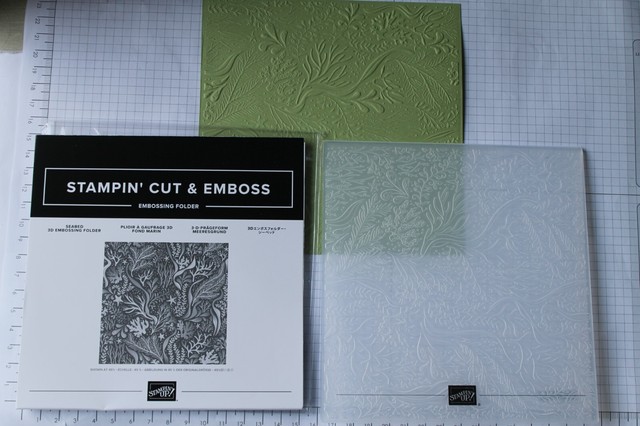 Stampin up Seabed 3d Embossing Folder for sale online | eBay