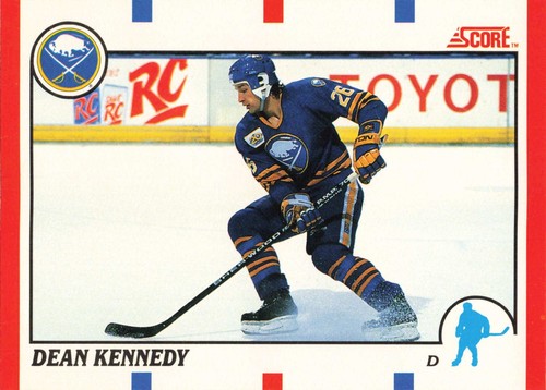 Dean Kennedy 1990-91 Score American #299 Buffalo Sabres Hockey | eBay