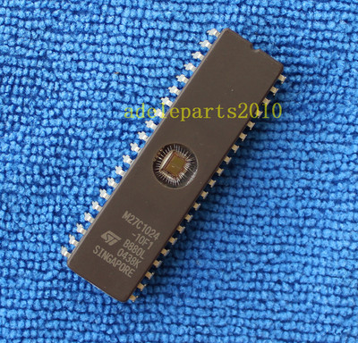 50pcs M27C1024-10F1 27C1024- ST IC EPROM UV 1MBIT 100NS 40CDIP | eBay