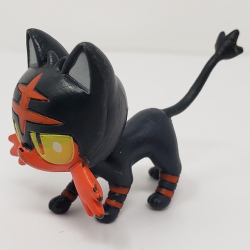 Pokémon Wicked Cool Toys Litten Cat Kitten Action Figure | eBay